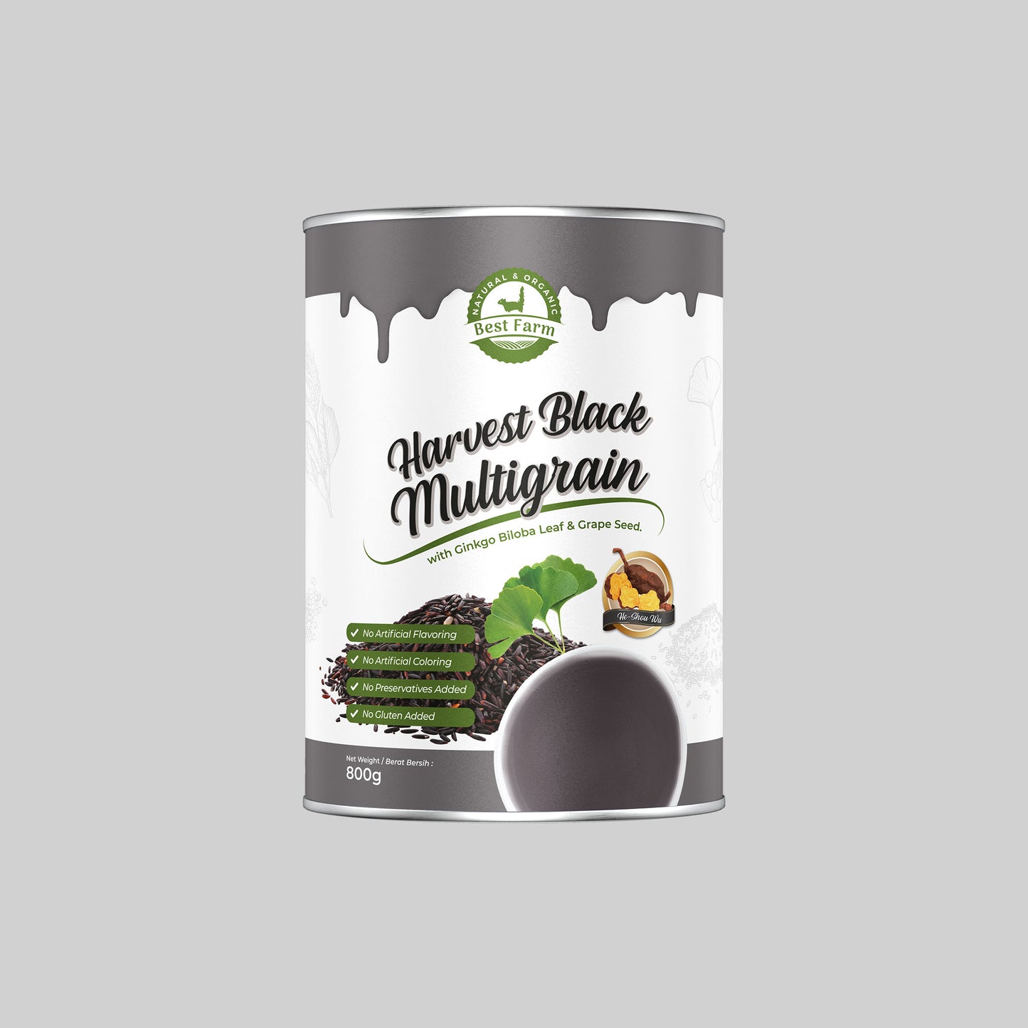 Harvest Black Multigrain 800g – Nutrivo Malaysia