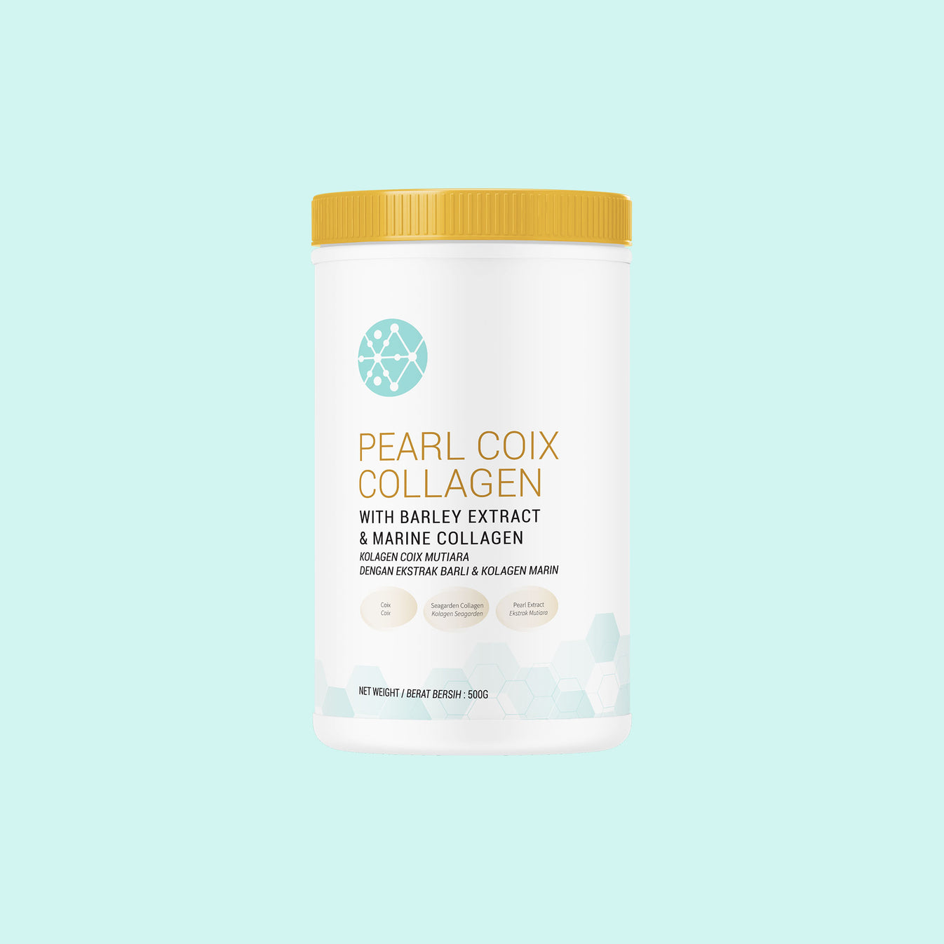 Premium Pearl Coix Collagen 500g – Nutrivo Malaysia