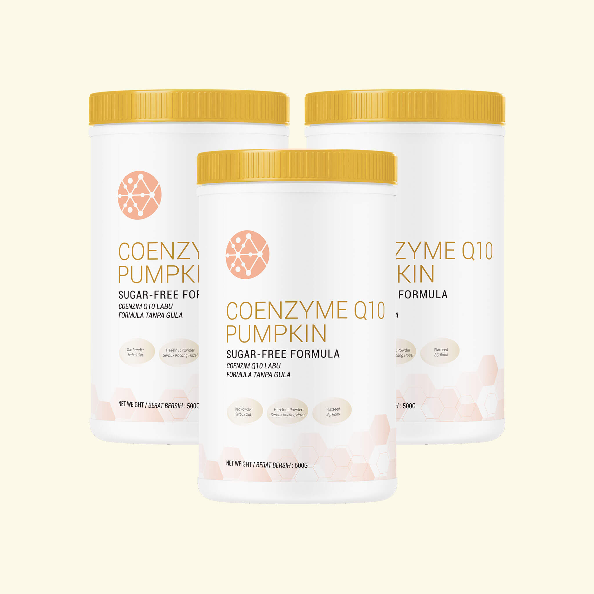 Coenzyme Q10 Pumpkin Sugar Free Formula 500g – Nutrivo Malaysia